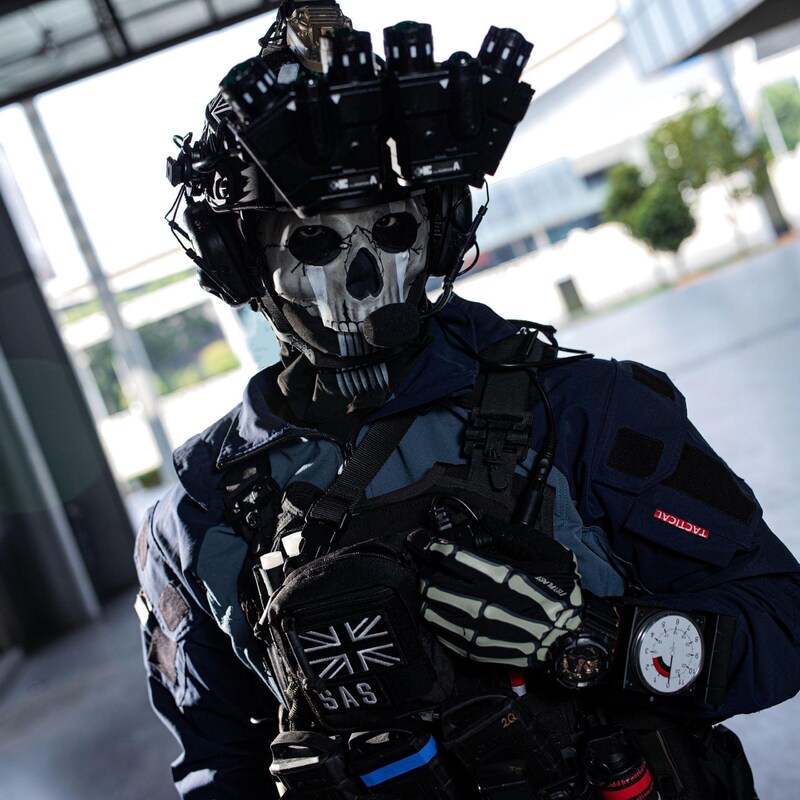 Simon Ghost Riley Cosplay - Etsy