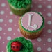 Monogram Fondant Toppers Personalized With Initial or Age for - Etsy
