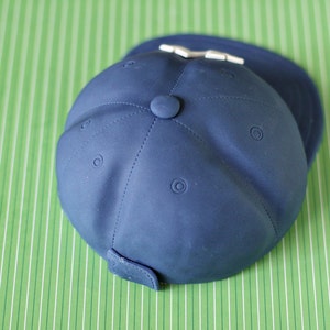 Fondant Baseball Cap Cake Decoration for a Sports or Baseball Themed ...