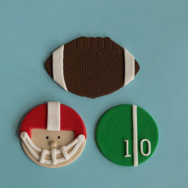 Fondant Footballs - Etsy
