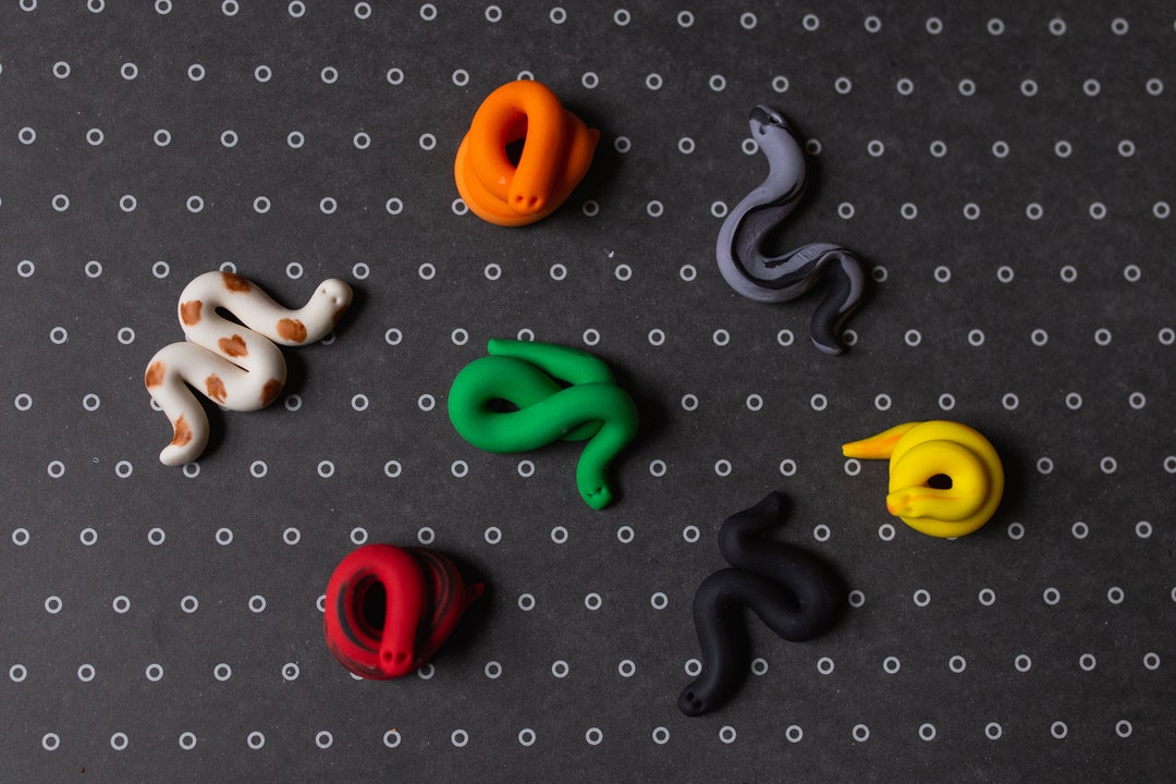 Fondant Snake Toppers for Cupcakes, Cookies or Other Treats - Etsy