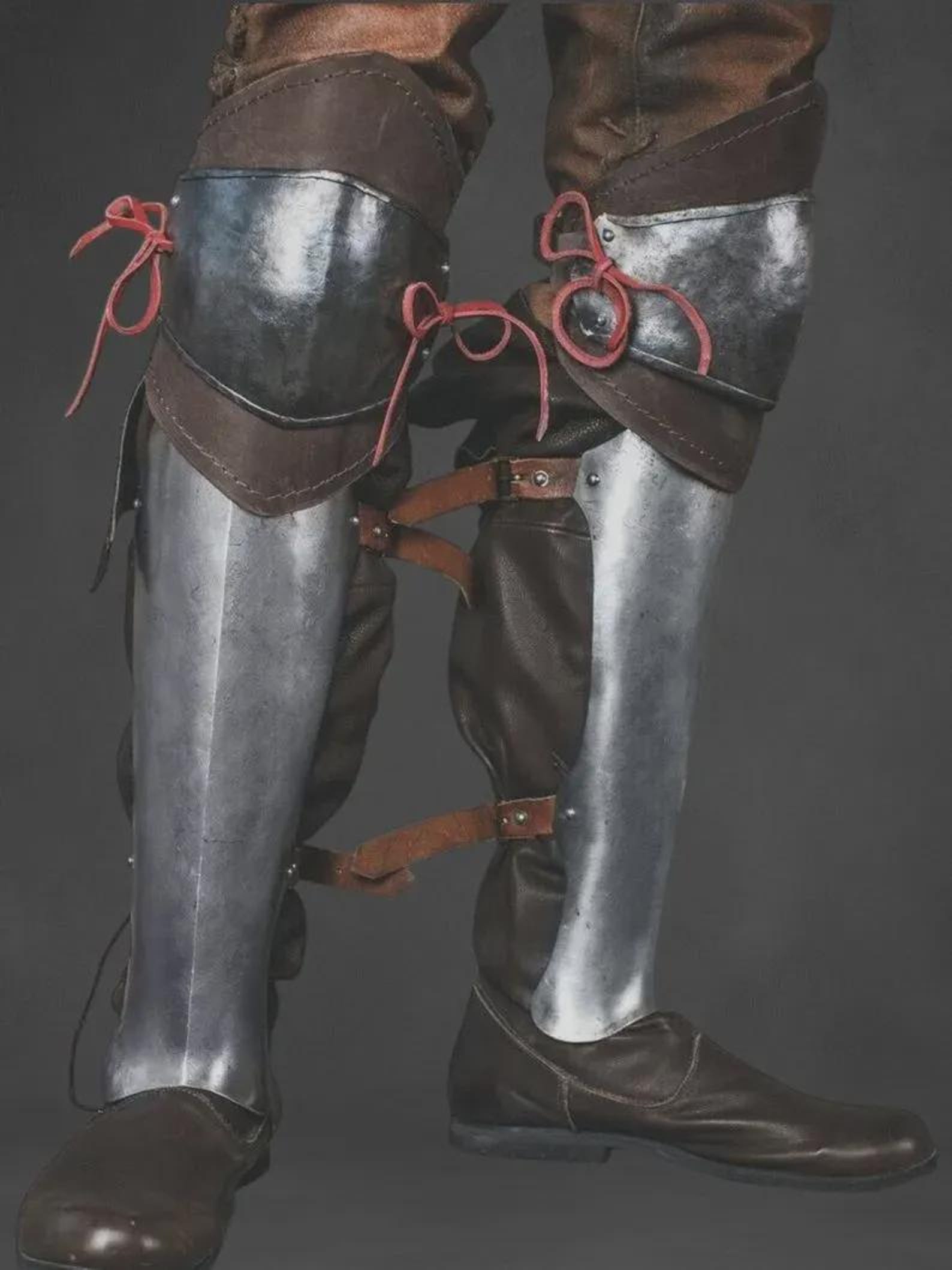 Steel Greaves Medieval Larp & Sca Leg Armor Renaissance Men Leg ...