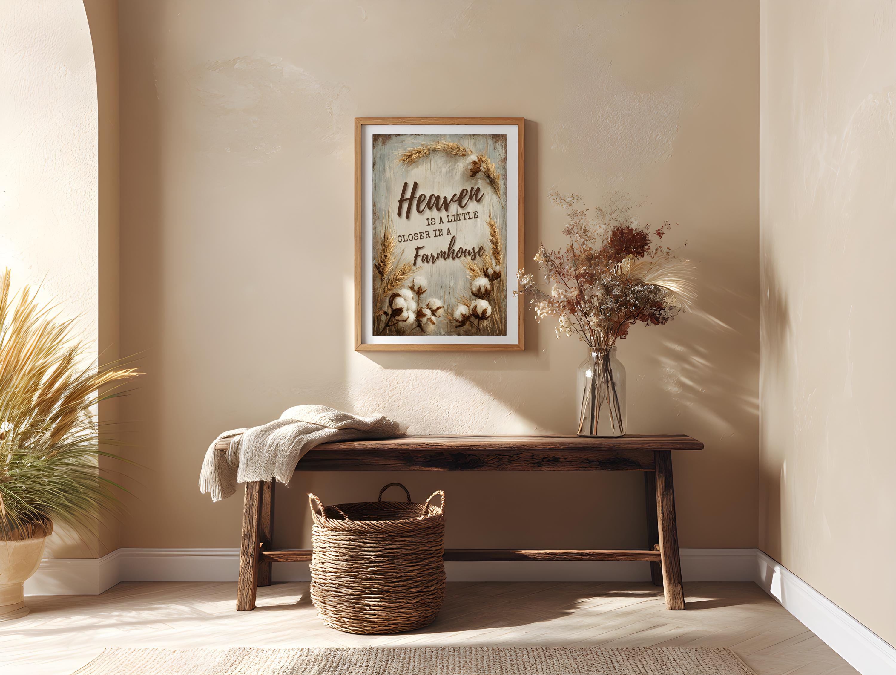 Bring the Warmth of Home to Your Walls - Farmhouse Digital Poster Art ...