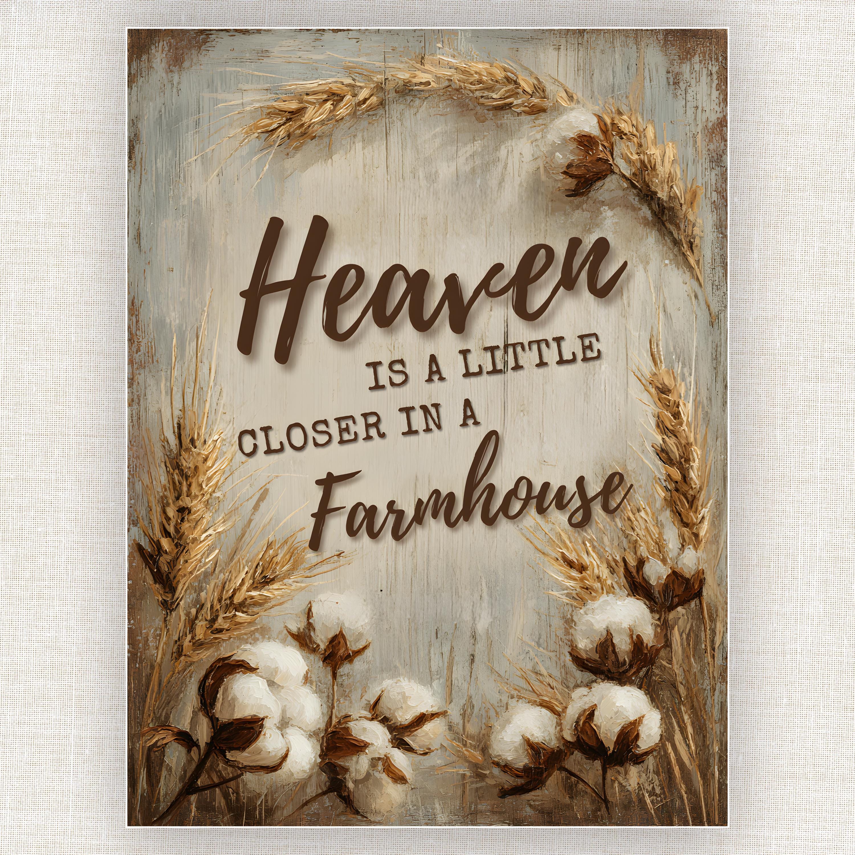 Bring the Warmth of Home to Your Walls - Farmhouse Digital Poster Art ...