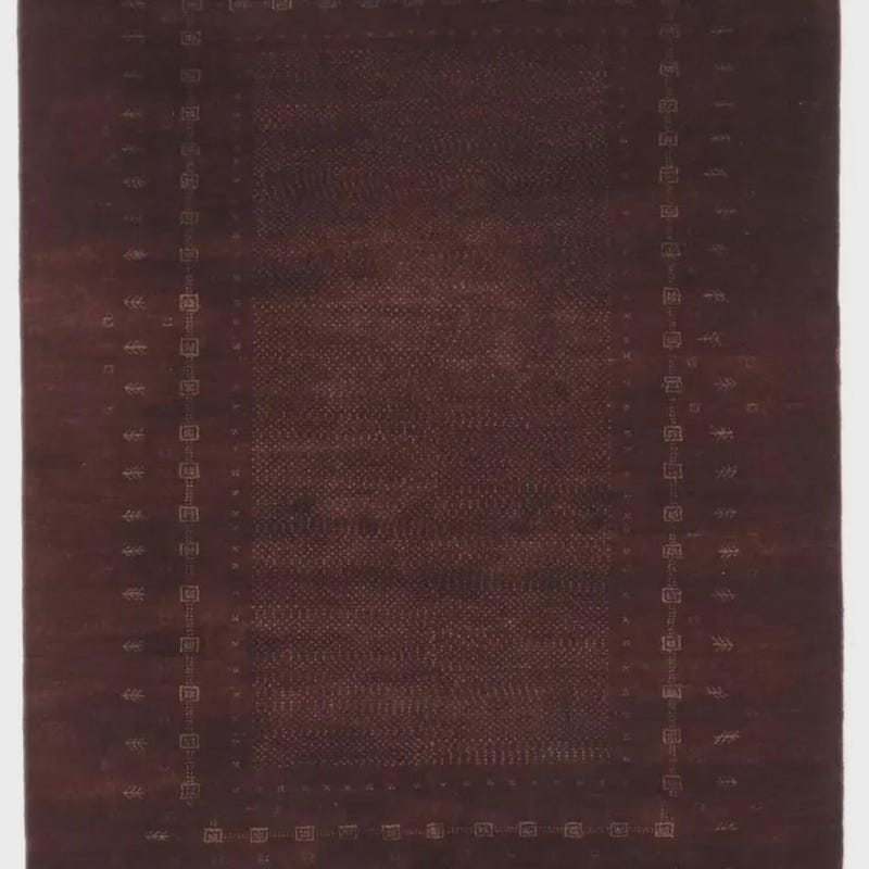 Rug Blue Burgundy 3x5 - Etsy