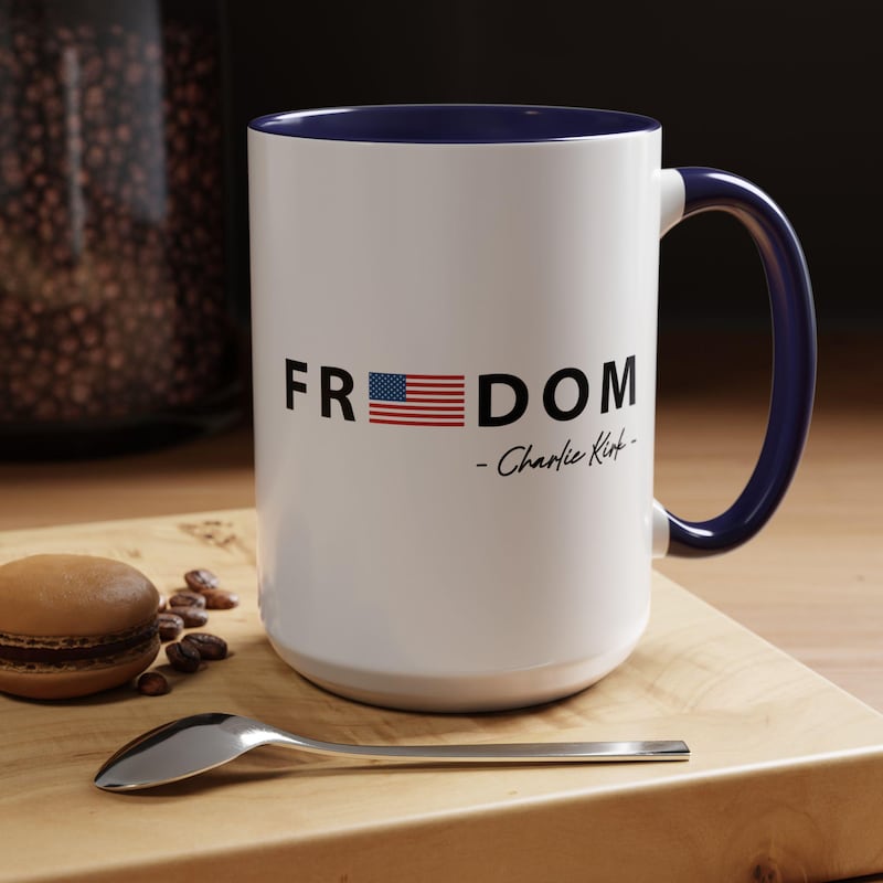 Charlie Kirk Mugs - Etsy