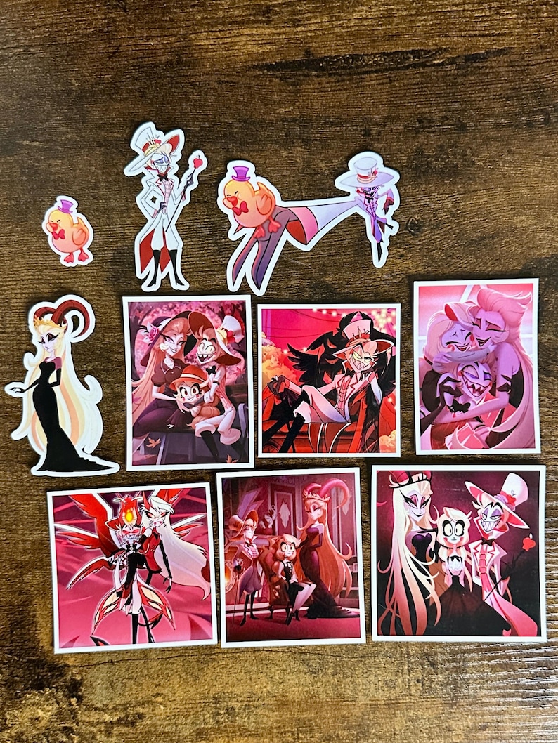 Hazbin Hotel Sticker Packs - Etsy