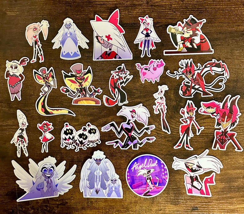 Hazbin Hotel Sticker Packs - Etsy