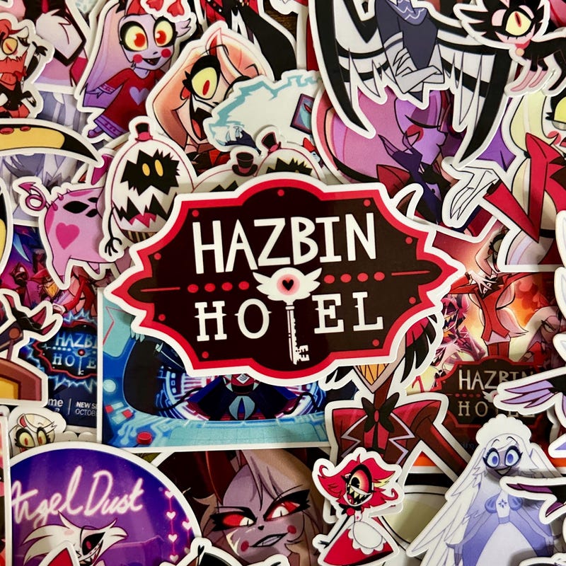 Hazbin Hotel Stickers - Etsy