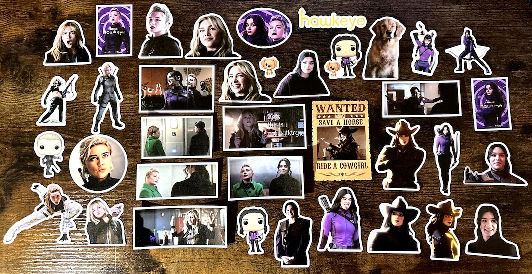 Kate Bishop & Yelena Belova (bishova) Sticker Packs - Etsy