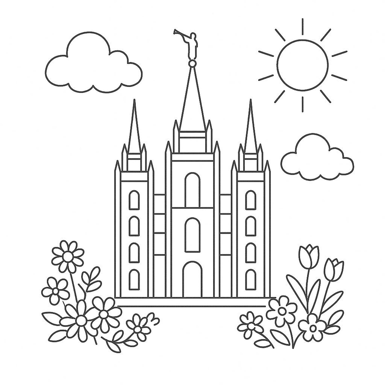LDS General Conference Activity Book October 2025: Kids Printable Games ...