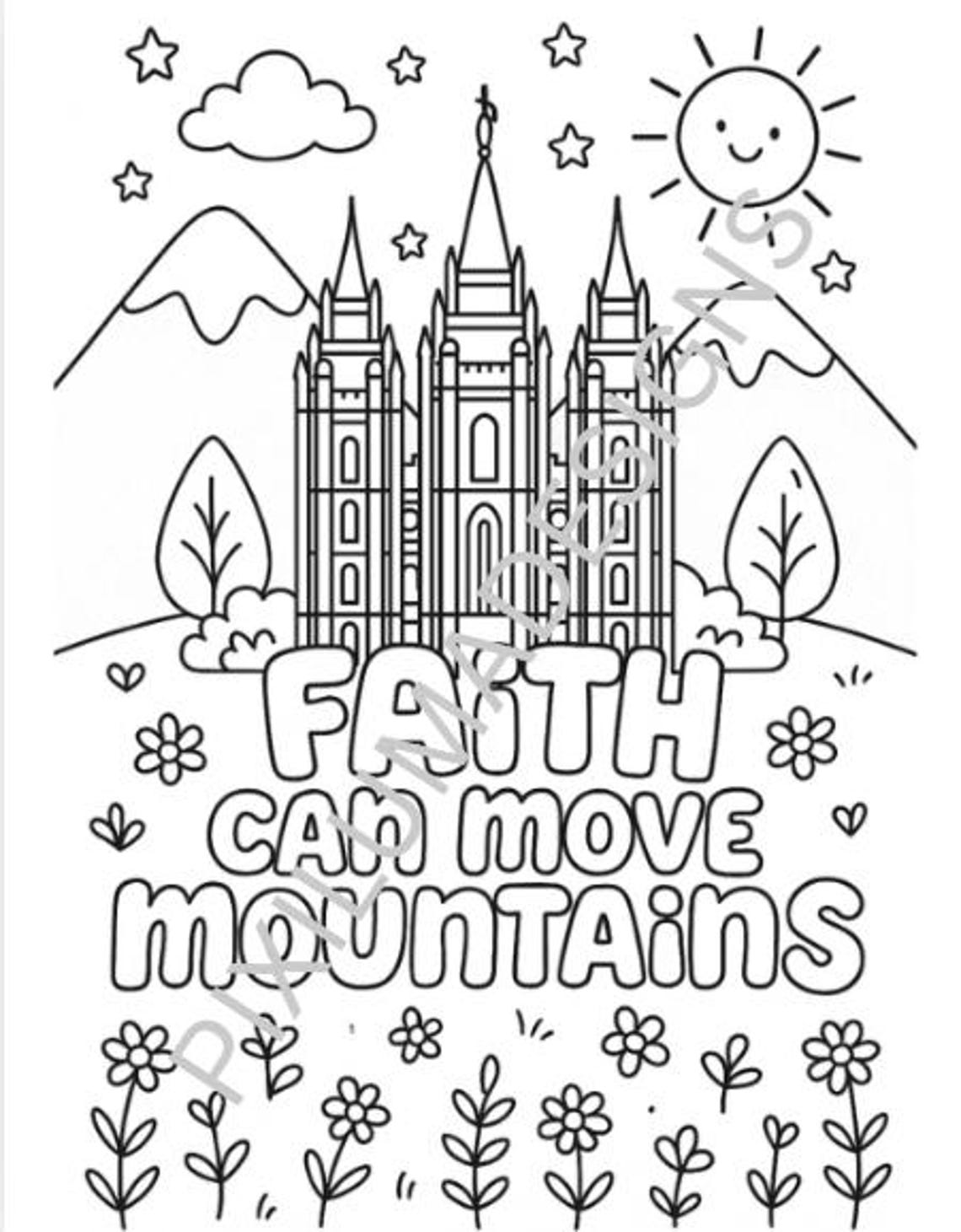 LDS General Conference Activity Pack: 40 Printable Pages (PDF Download ...