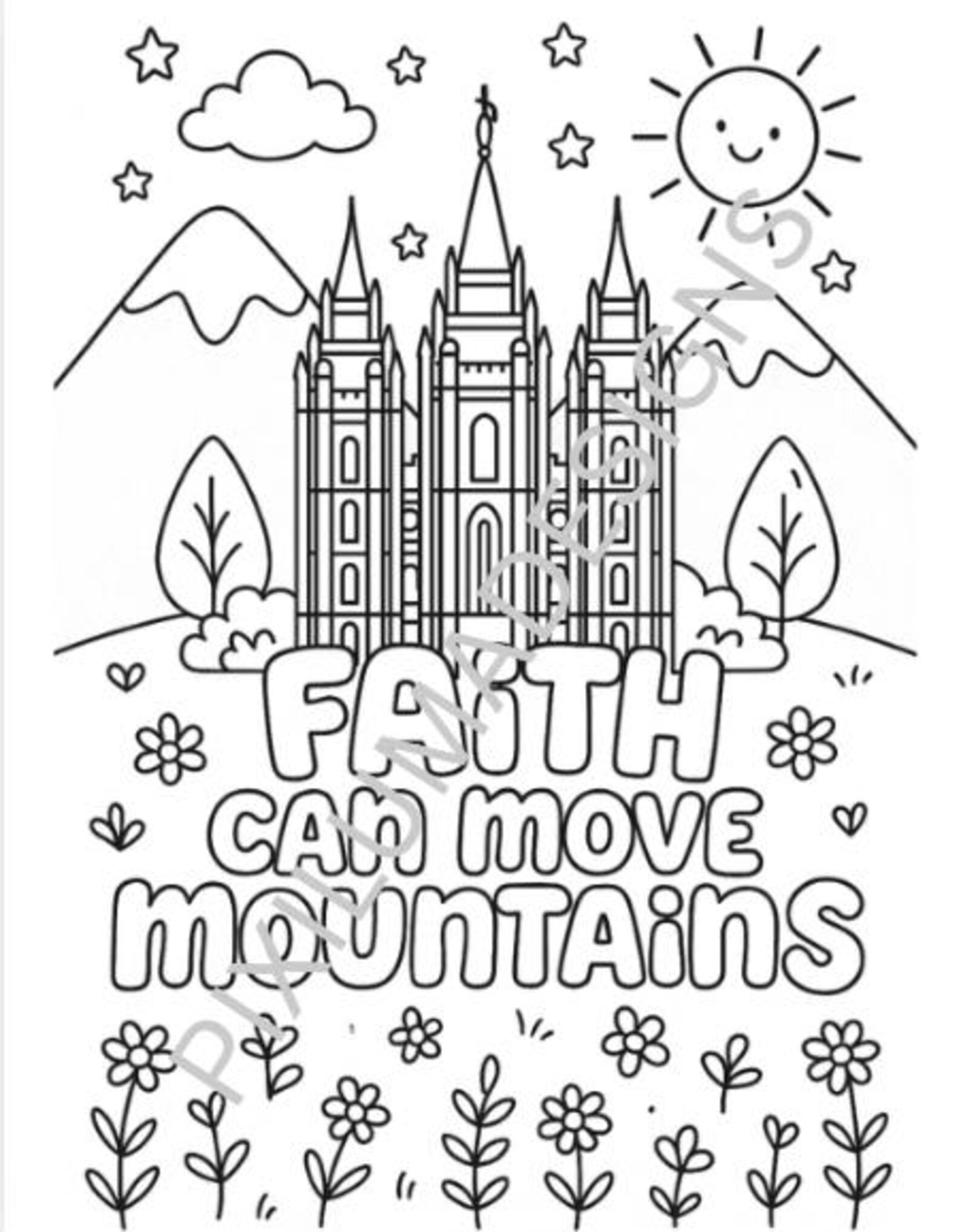 LDS General Conference Activity Pack: 40 Printable Pages (PDF Download ...
