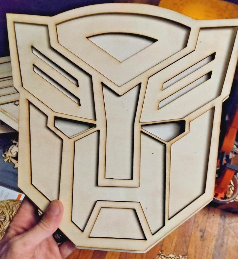 Autobot Mandala Laser Cut Template: Multilayer Transformers Design ...