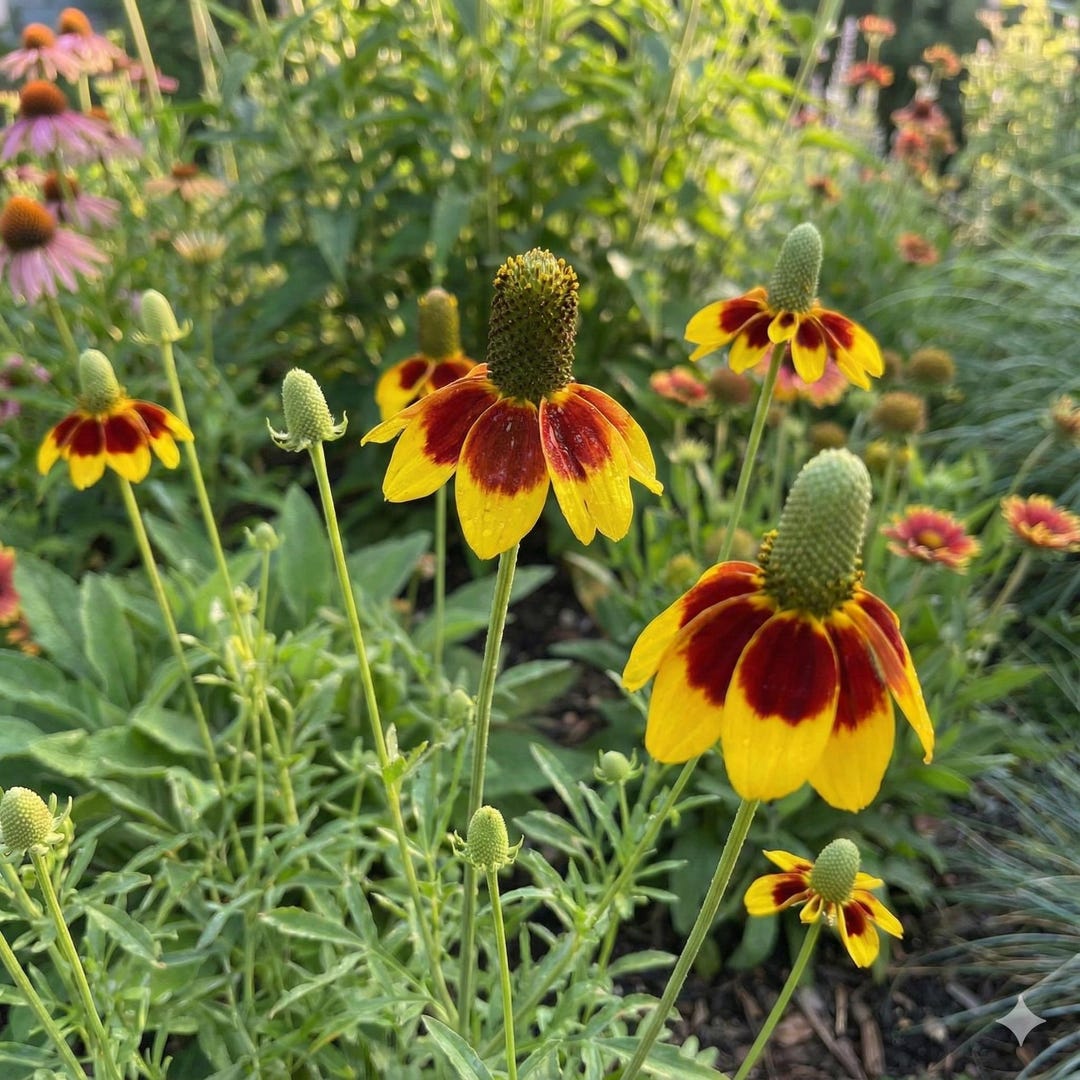 Ratibida Columnifera 500 Seeds Mexican Hat Flower Drought Tolerant ...