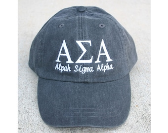 Alpha Phi Baseball Cap - Etsy