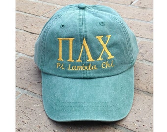 Sigma Phi Lambda with script baseball cap | Etsy