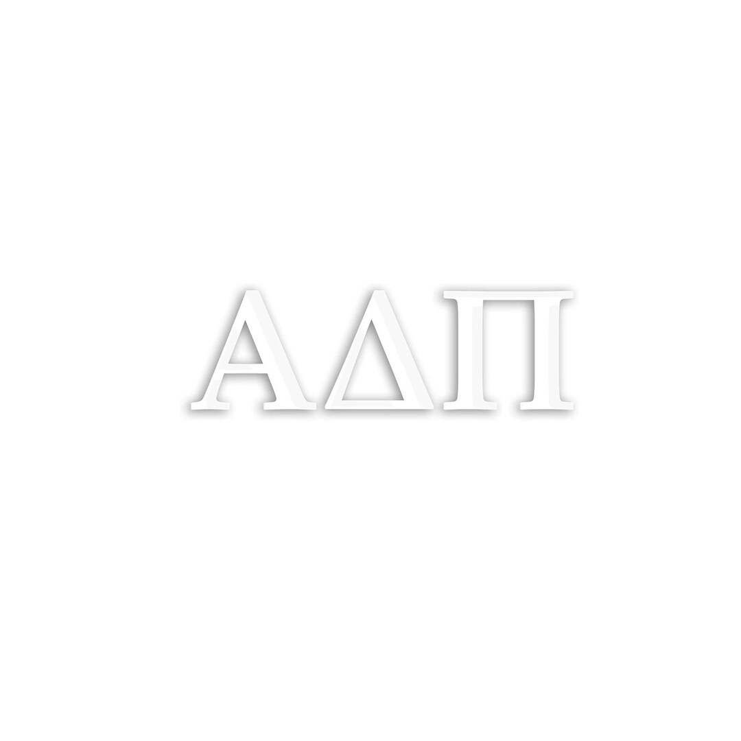 Alpha Delta Pi Window Decal - Etsy