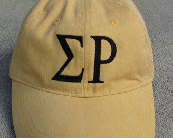 Sigma Phi Lambda With Script Baseball Cap - Etsy
