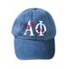 Custom Baseball Cap With Greek Letters and Script Overlay - Etsy