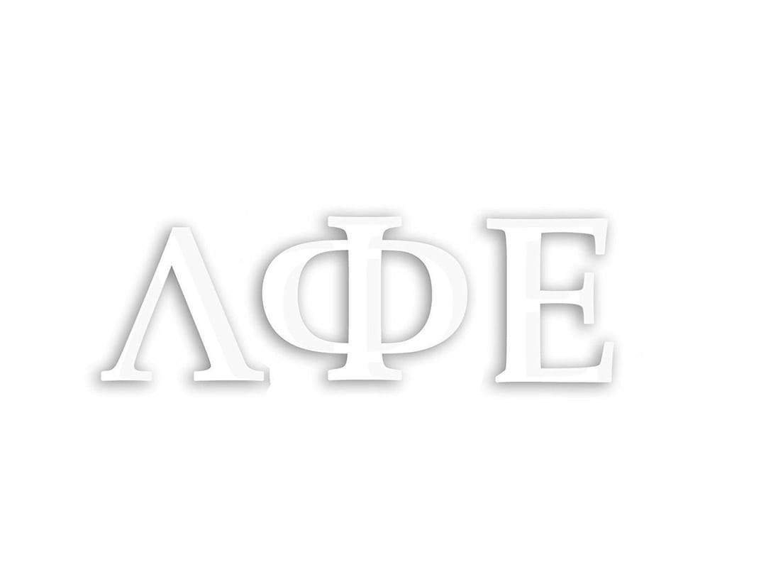 Lambda Phi Epsilon Window Decal - Etsy