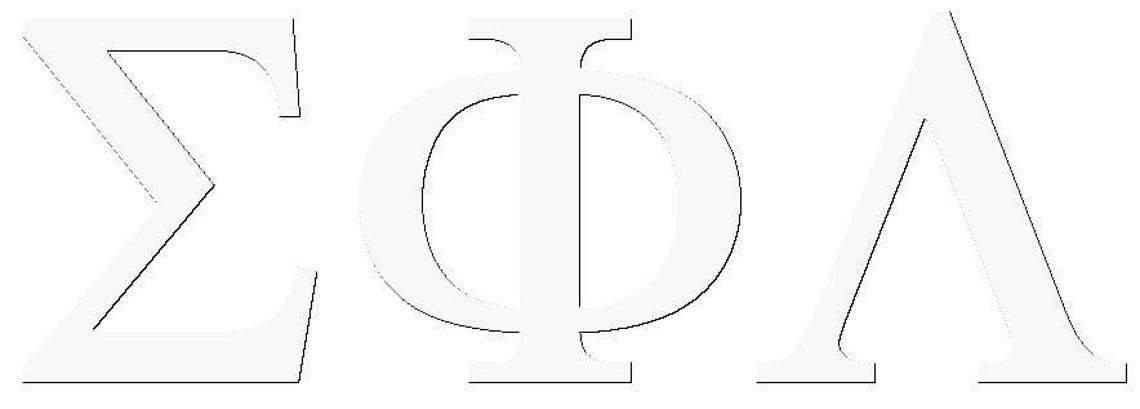 Custom Greek Letter Window Decal - Etsy