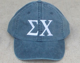 Sigma Chi Baseball Cap Custom Color Hat and Embroidery. - Etsy