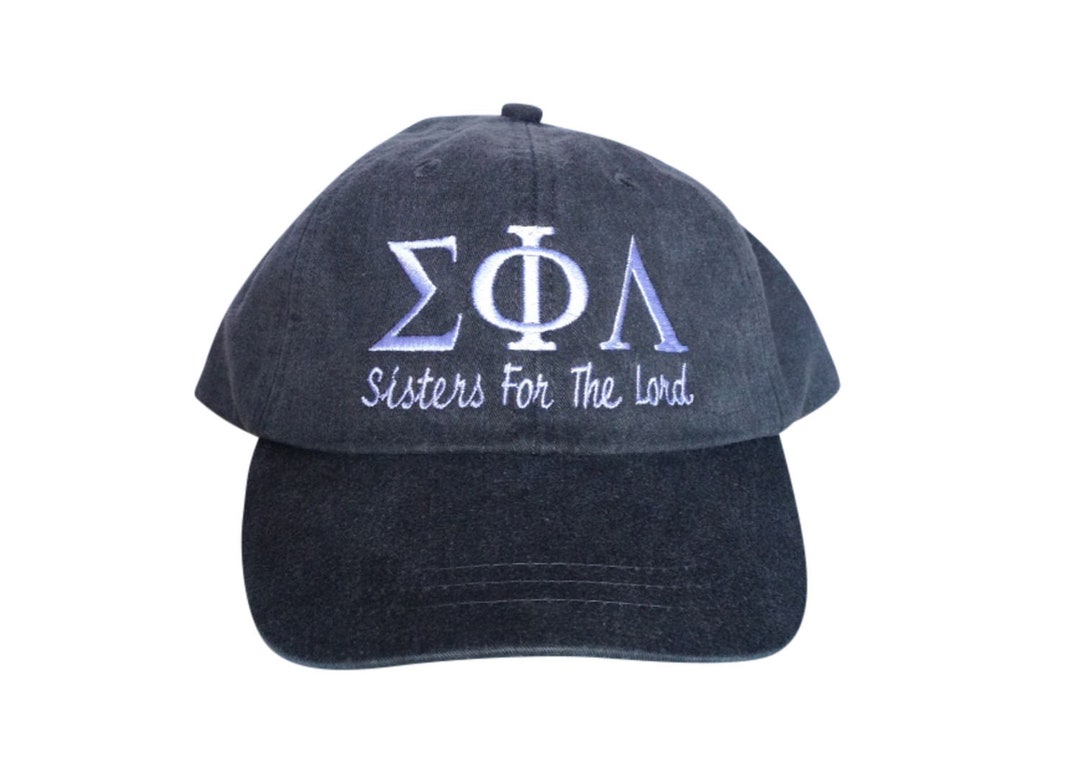 Sigma Phi Lambda With Script Baseball Cap - Etsy
