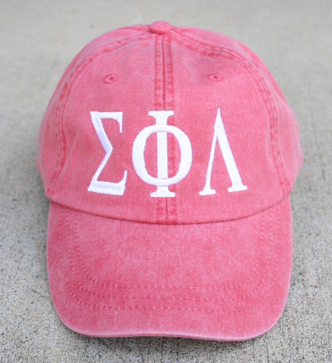 Sigma Phi Lambda Baseball Cap - Etsy