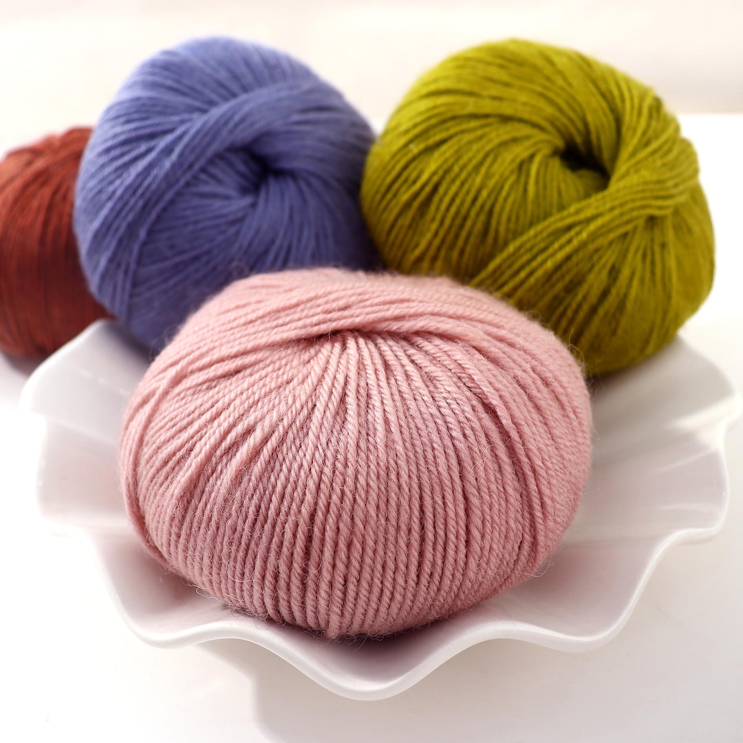 Bulky Merino Wool Yarn Balls – Soft Knitting and Crochet Yarn, Perfect ...