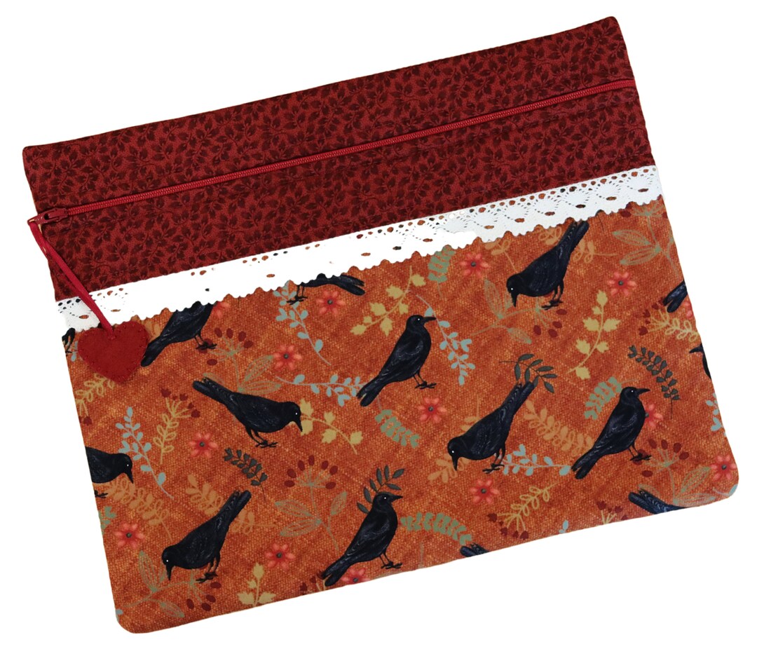 Fall Crows Cross Stitch Project Bag - Etsy