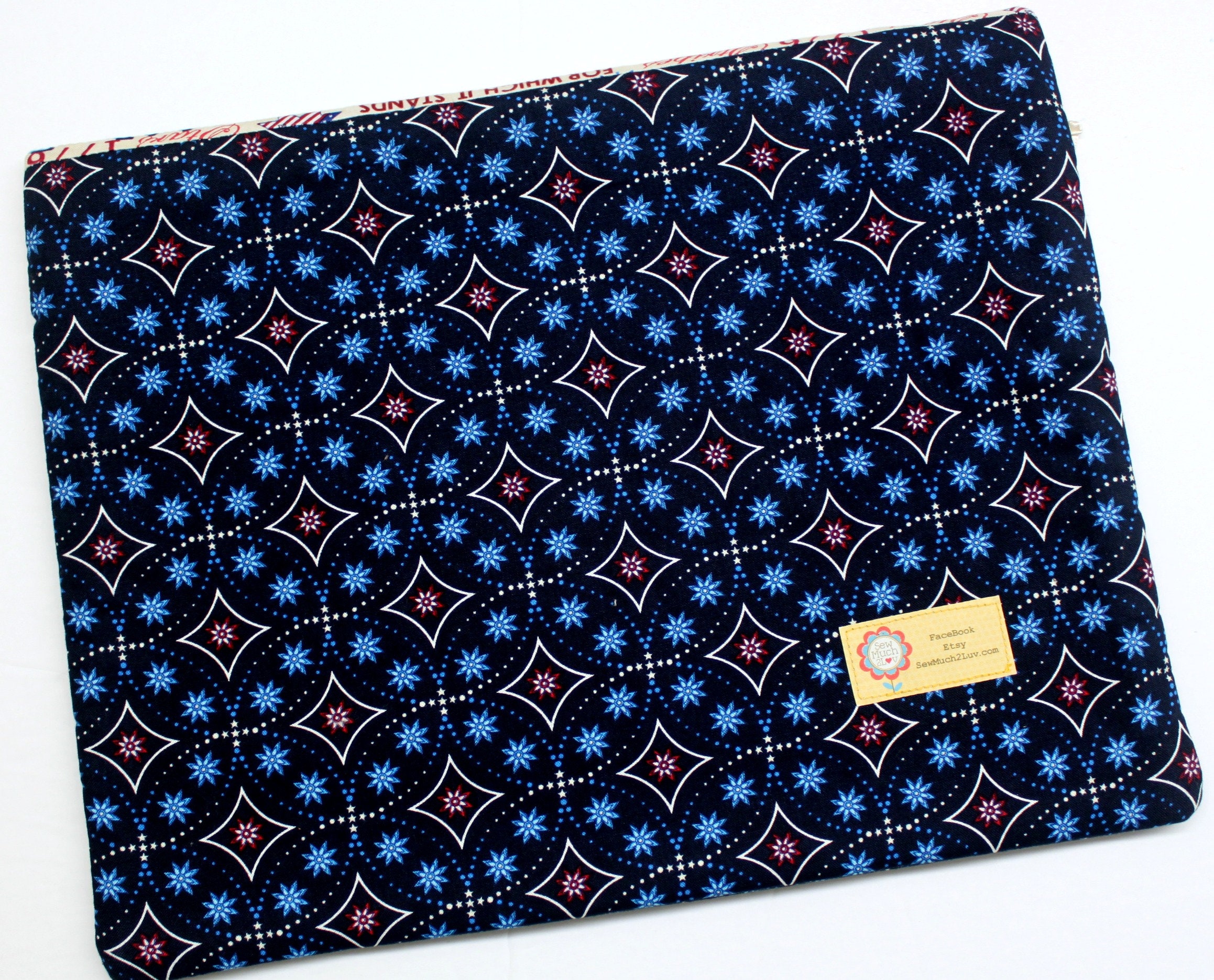 One Nation Cross Stitch Project Bag