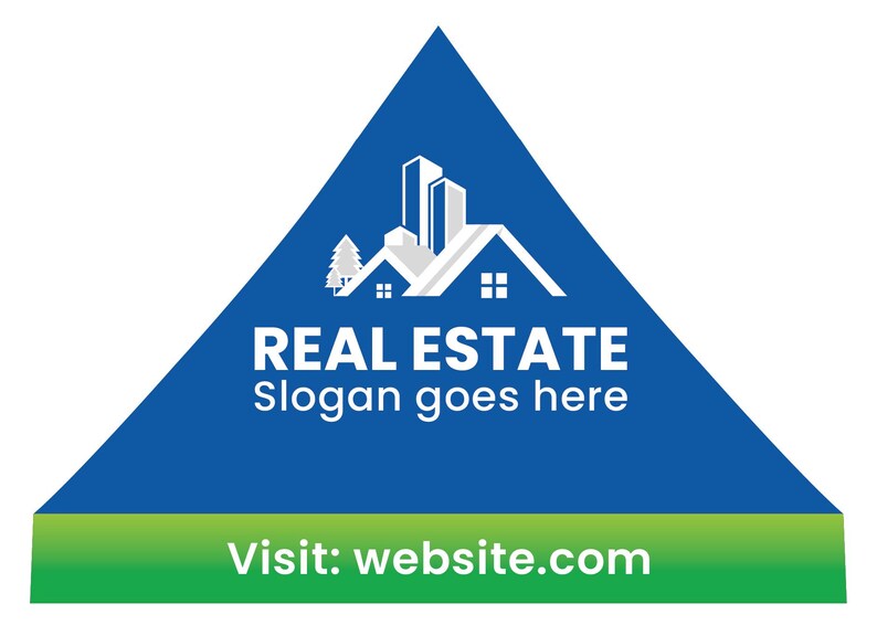Real Estate Booth Design: 10x10 Canopy Tent, Back Wall, Table Cover ...