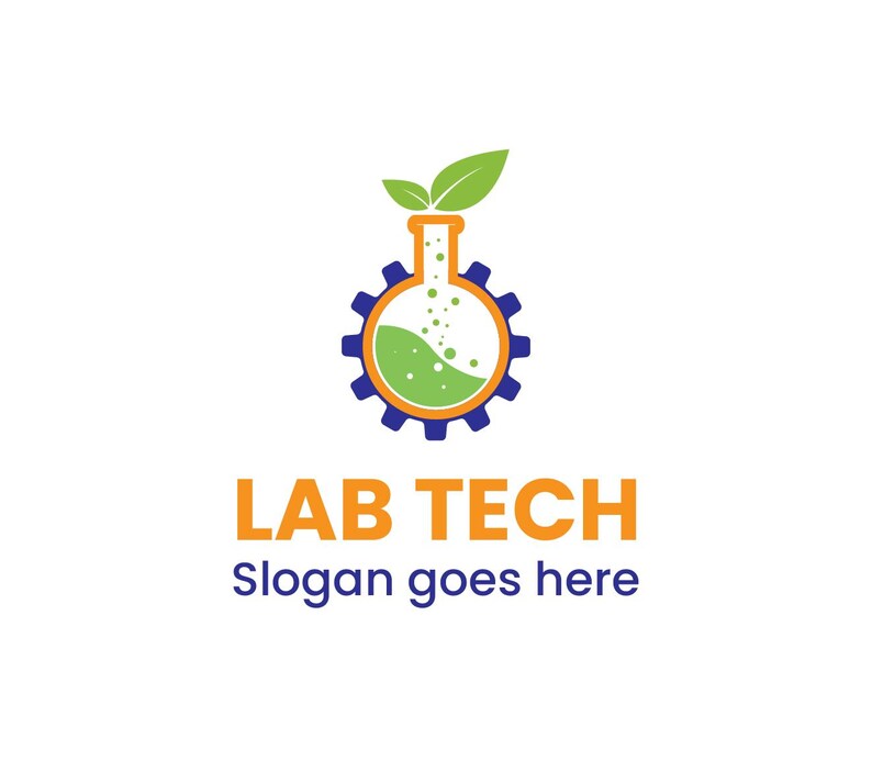 Lab Logo | Science & Tech Logo Design | Digital Download - Etsy