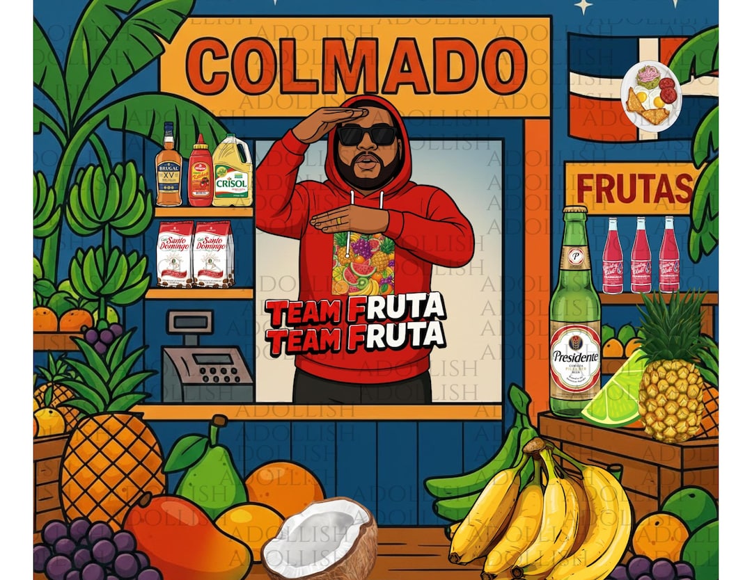 Team Fruta Style3 Digital Download, Alofoke House Fan Art, PNG 20oz ...