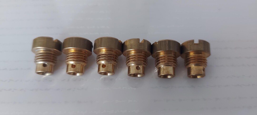 Dellorto 7484 - 8382 - 8083 Carburetor Parts Lot: Main Jets, Idle Jets ...