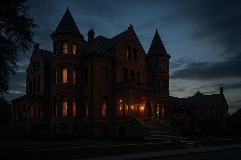 Abandoned Mansion Security Log – A Found Night Watch Report (printable ...