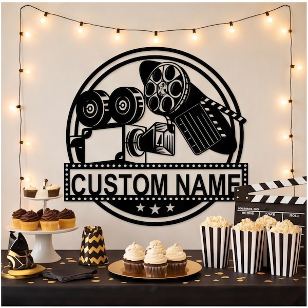 Movie Theater Poster - Etsy