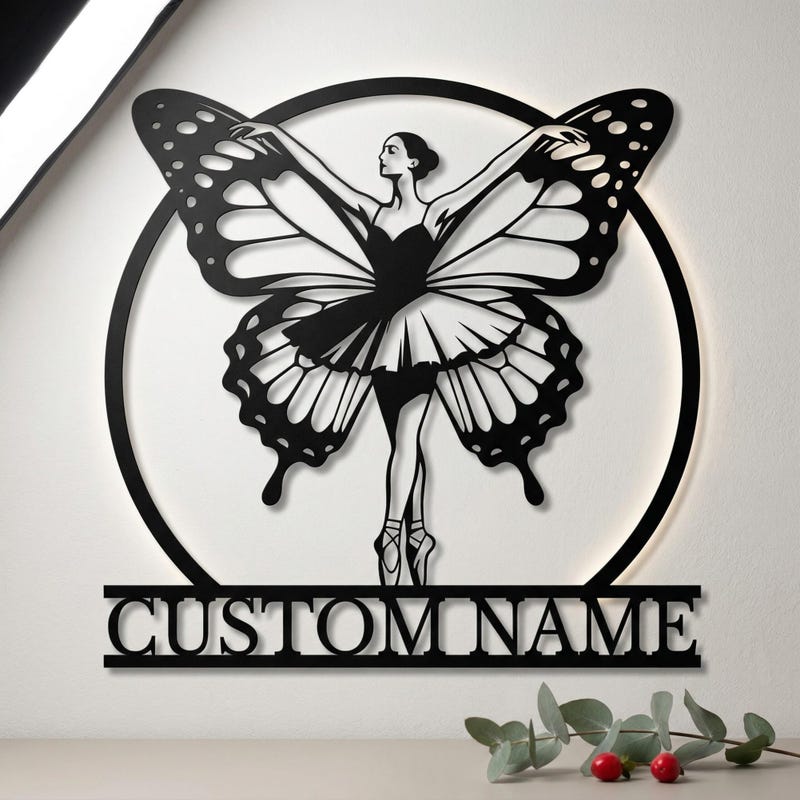 Dancing Fairy Silhouette - Etsy