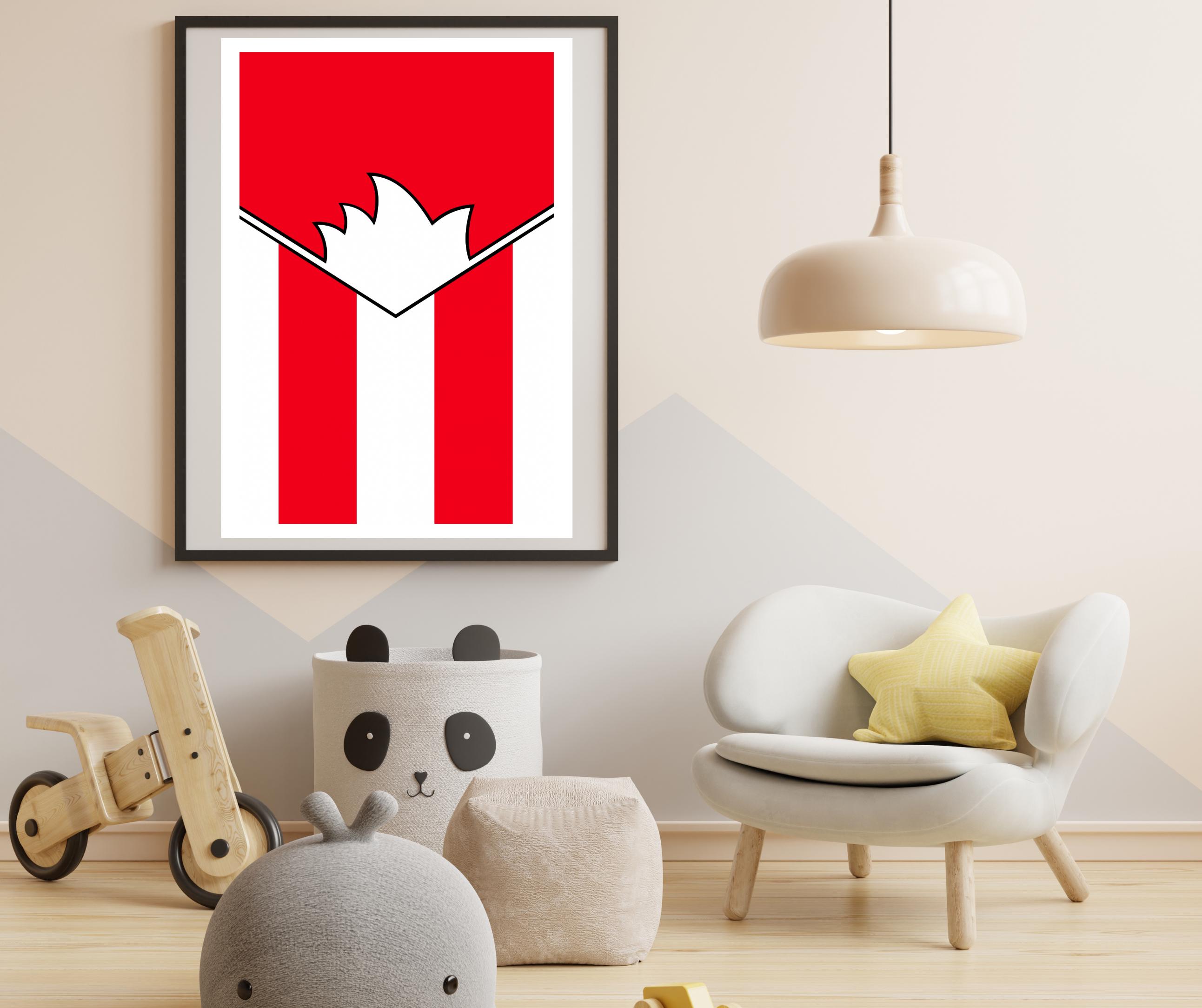 Sydney Swans Pre Season Design - AFL Poster | Wall Art | Aussie Rules ...