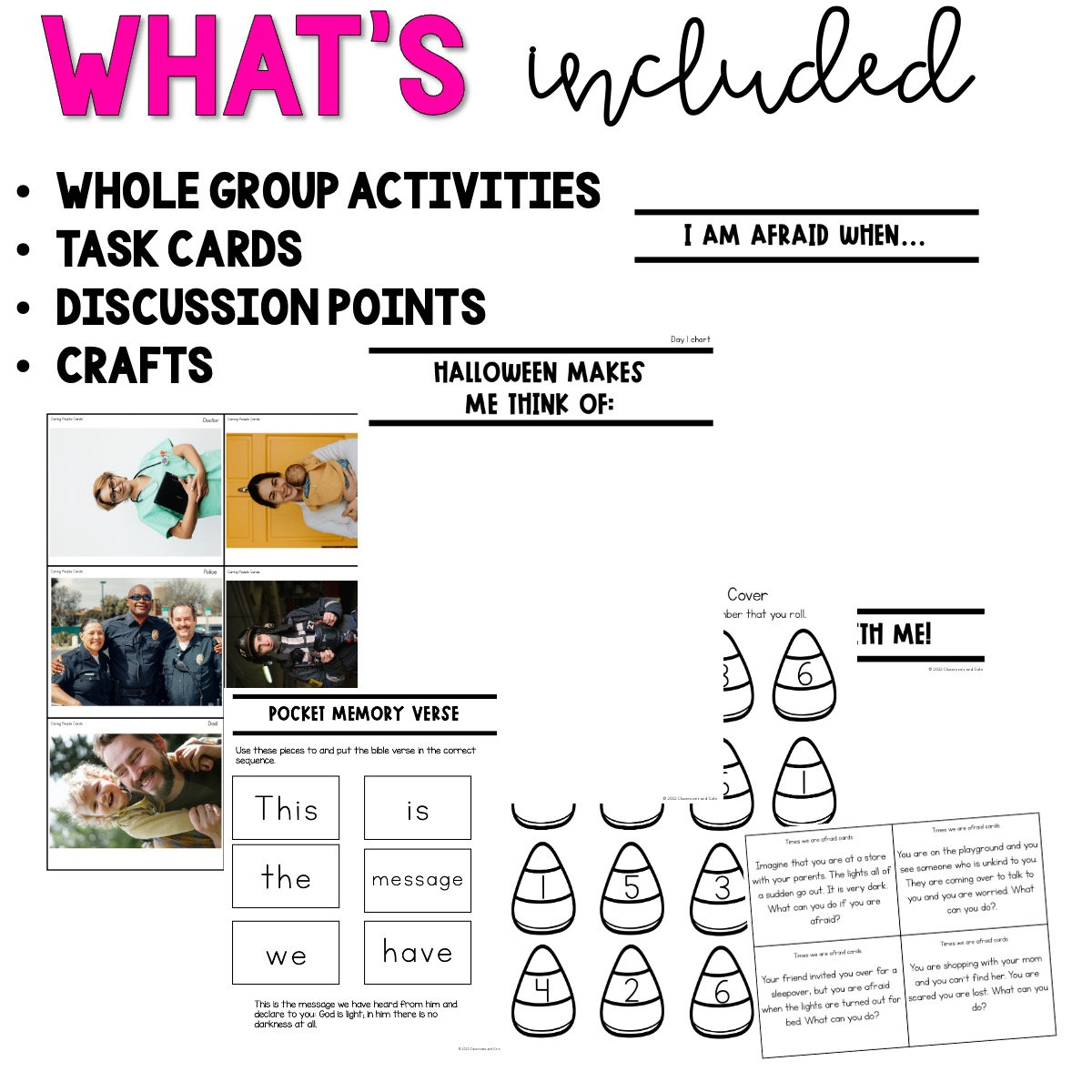 October Halloween Lesson Plan Pre-k Religion - Etsy