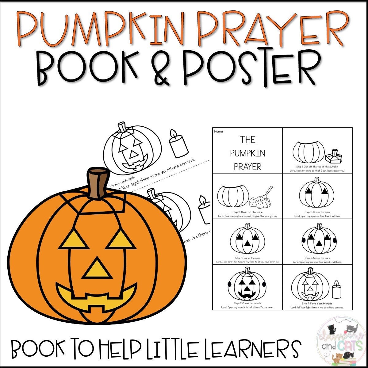 Pumpkin Prayer Parable - Faith Based Halloween - Etsy