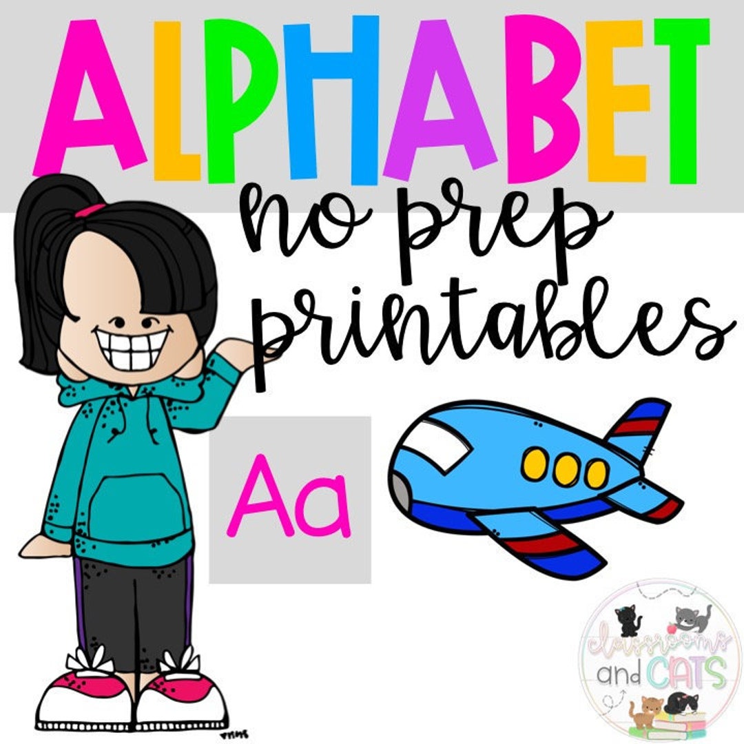 Aa- Letter of the Week Alphabet Activities - Etsy