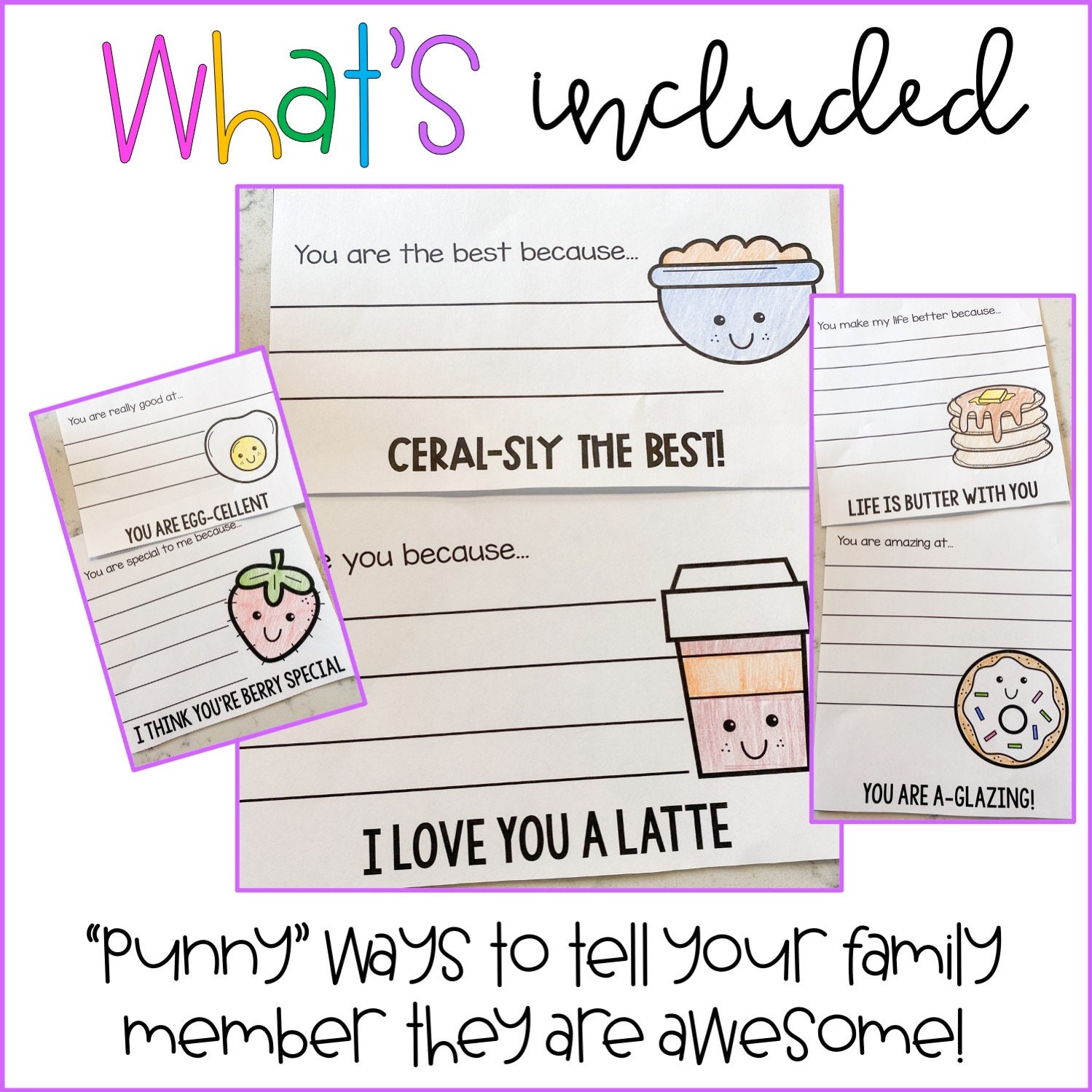 Mothers Day and Fathers Day Flip Book - Etsy