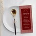Editable Christmas Menu Template, Red Holiday Dinner Menu With Bow ...