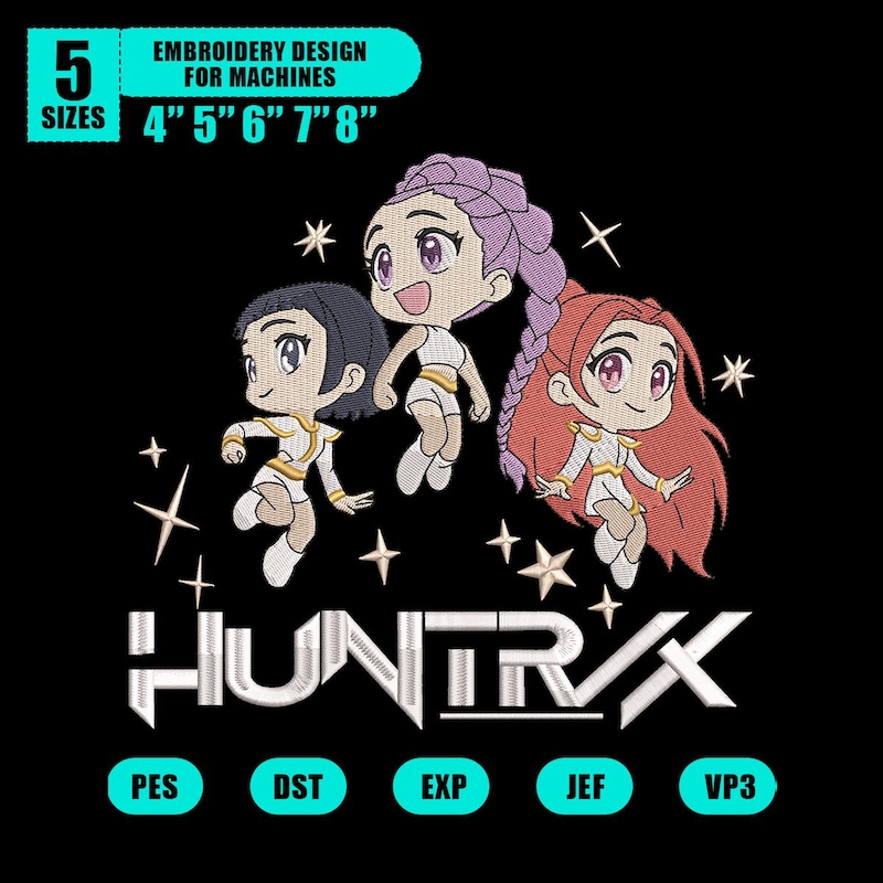Huntrix Logo Font - Etsy