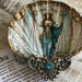 Libra Zodiac Decoupaged Shell Ring, Jewelry, Trinket Dish - Etsy
