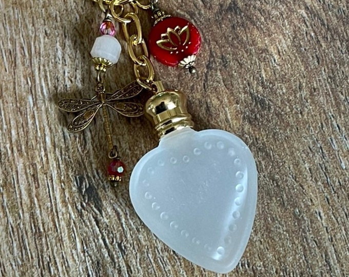 Keychain Dragonfly Perfume Bottle Keychain - Etsy