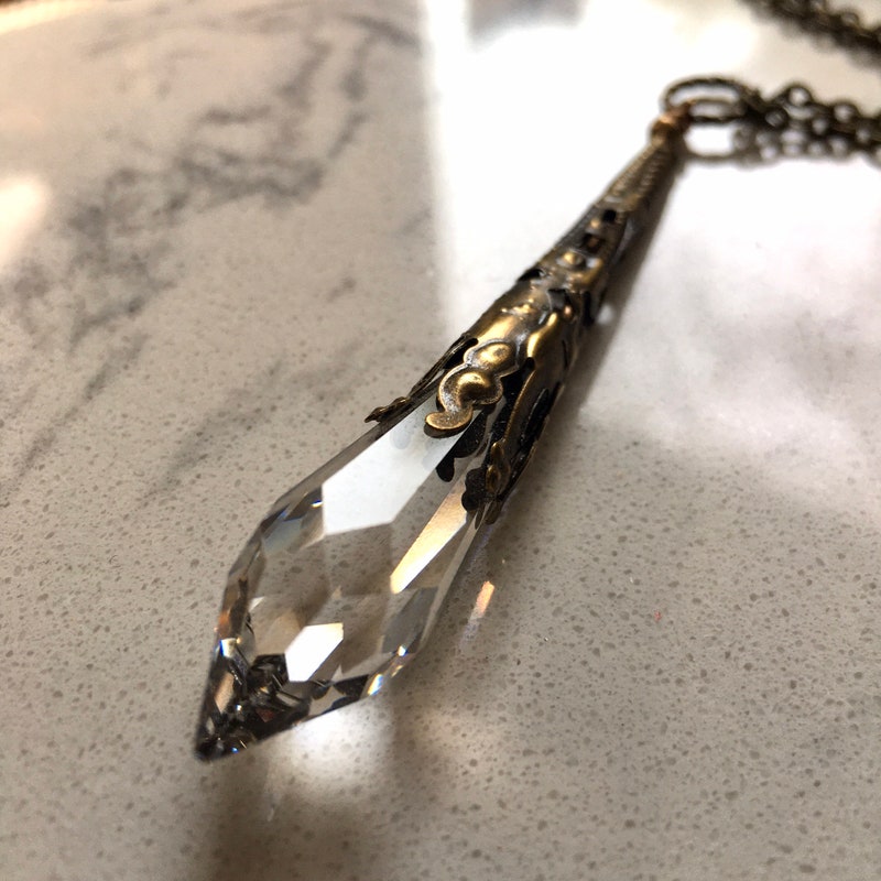 Glass Pendulum - Etsy