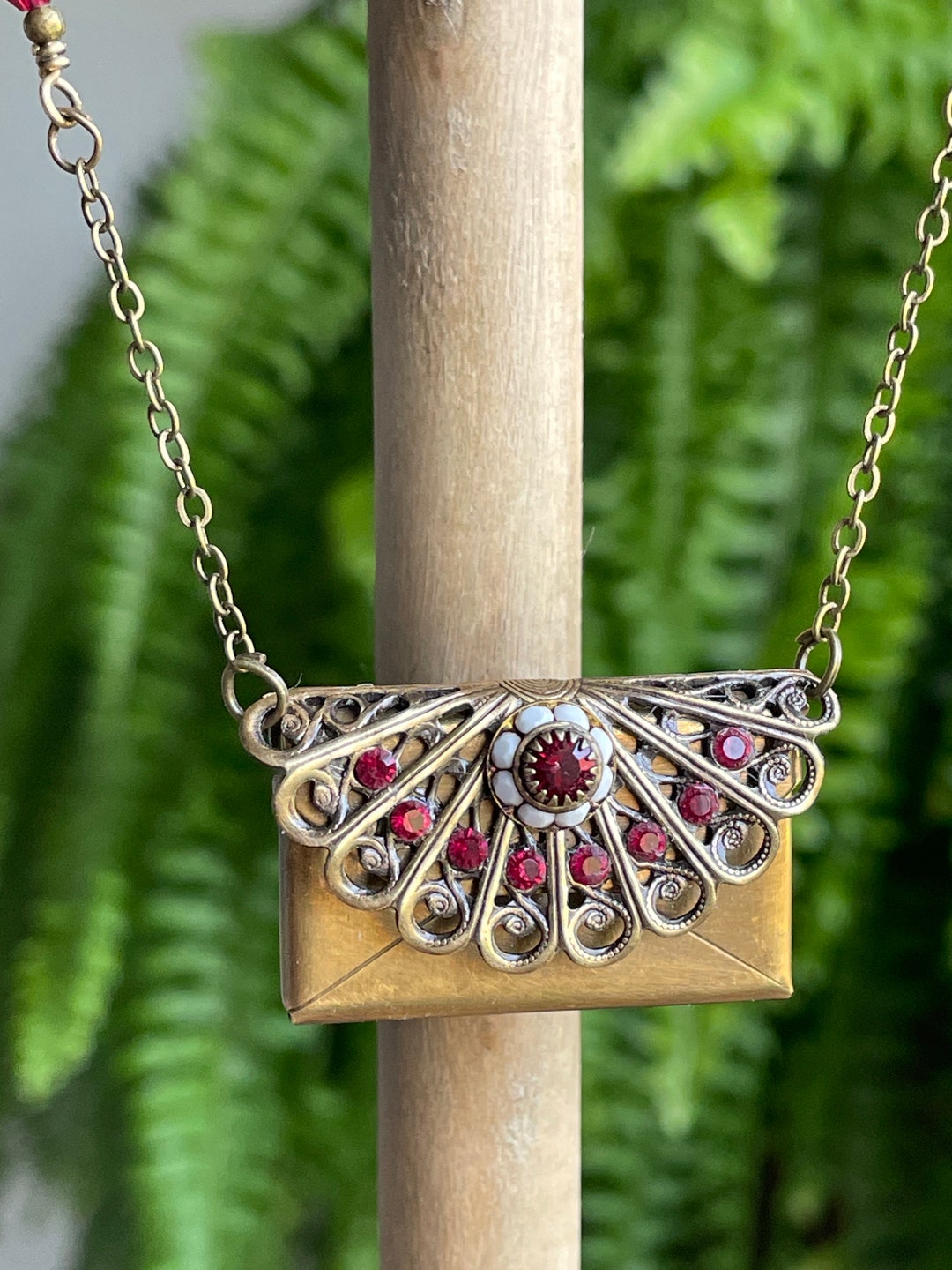 Prayer Box Locket, Vintage Inspired Purse Locket - Etsy